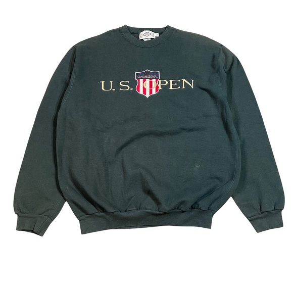 Vintage | Shirts | Vintage Congressional Us Open 997 Crewneck Sweater L ...